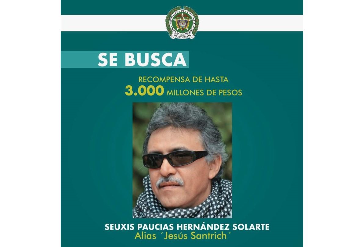 3,5 milhões de reais para quem ajudar a prender Jesús Santrich, das ...